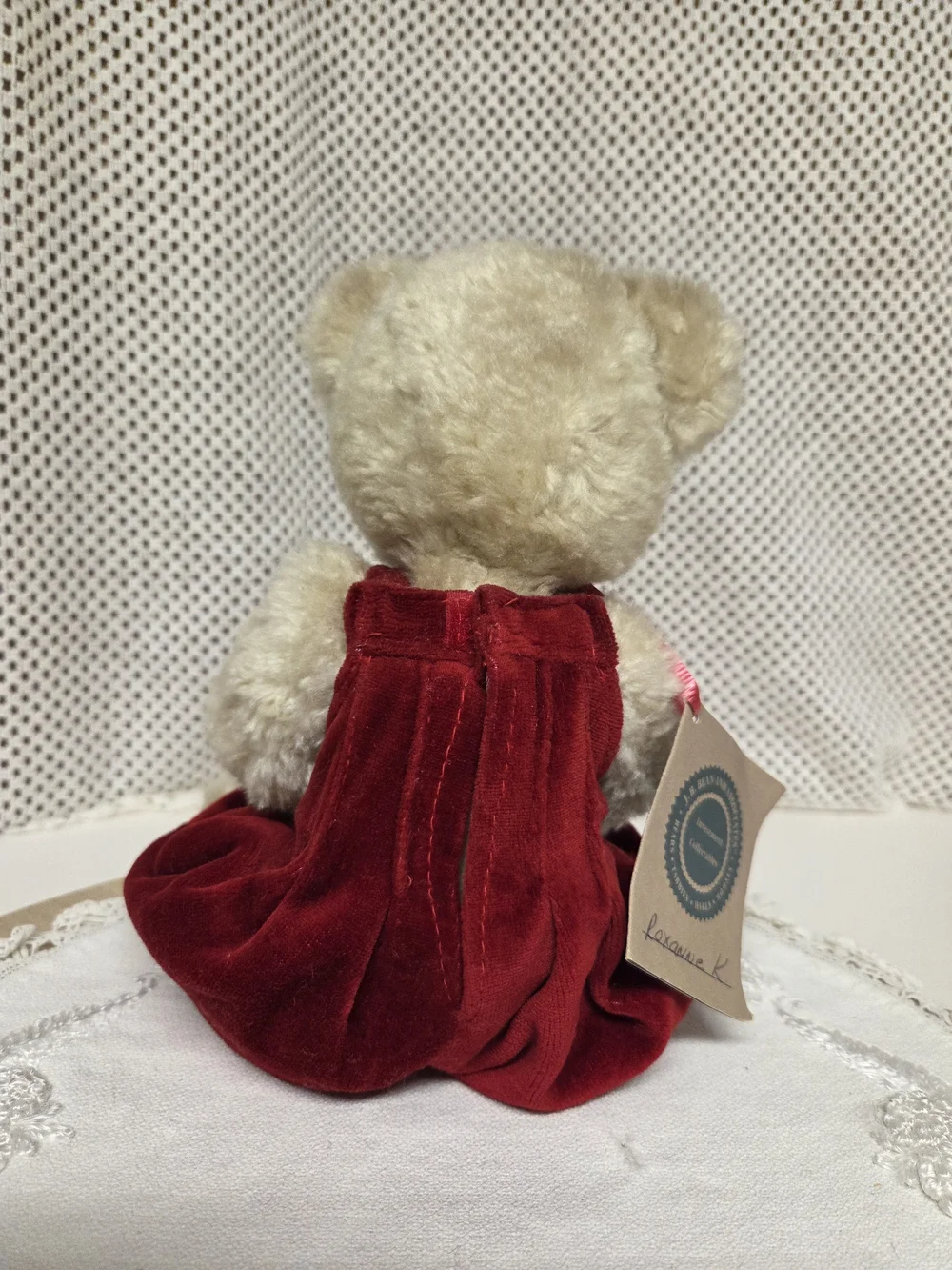 Boyds Bears | Toys | Vintage Roxanne K Boyds Bears Plush Bear With Red ...